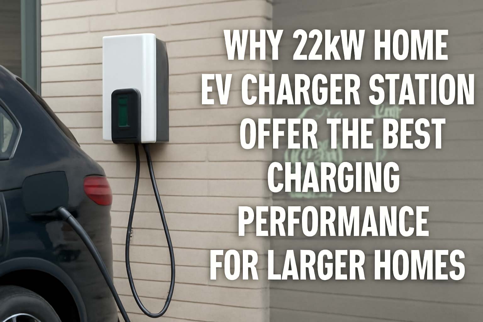 Why 22kW Home EV Charger Stations Offer the Best Charging Performance ...