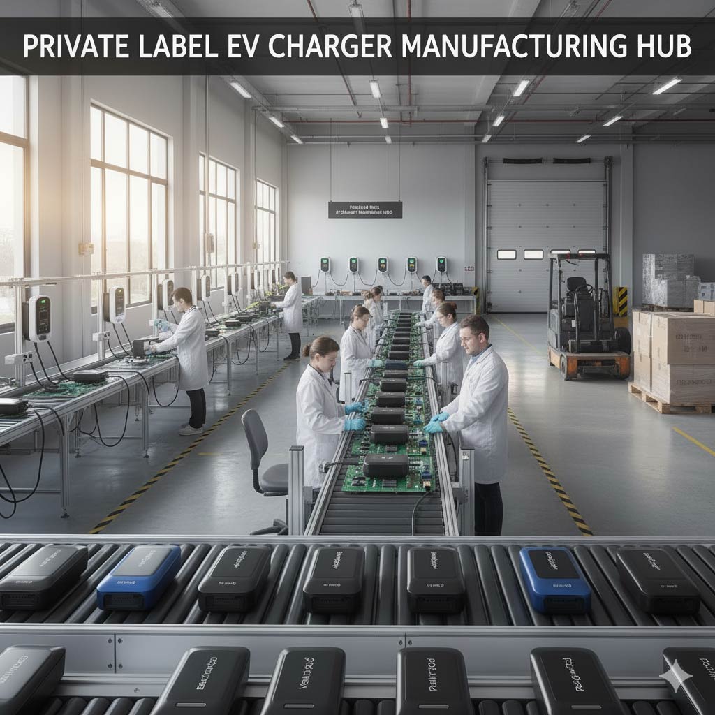 How Do Factories Handle Private Label Orders for Smart Portable EV Chargers